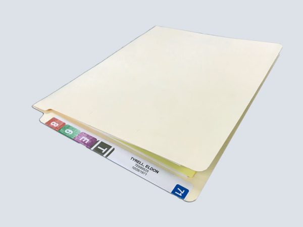 Charts - Tabbed Manila (Single) - A-1 Medical Integration