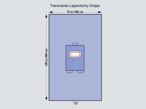 Drape - Transverse Laparotomy - A-1 Medical Integration