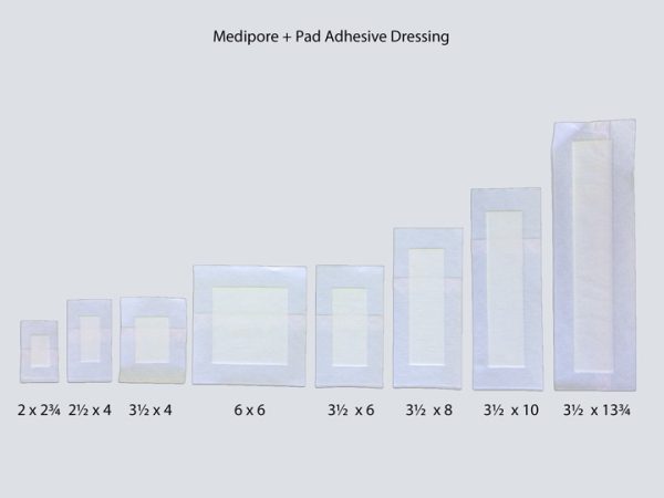 Adhesive Dressing – Medipore + Pad - A-1 Medical Integration