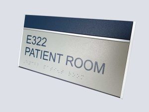 Sign (Small) - Patient Room E322 (8 x 4) - A-1 Medical Integration
