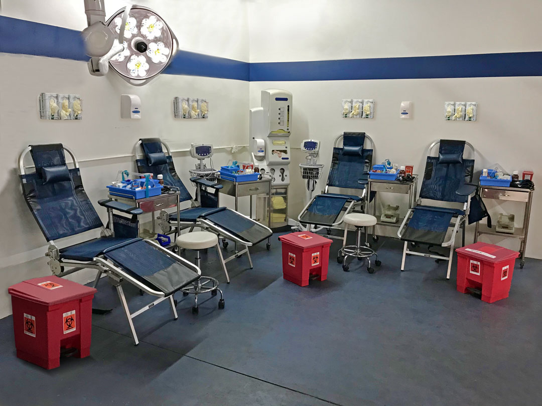 Blood Drive / Blood Donor Set - A-1 Medical Integration