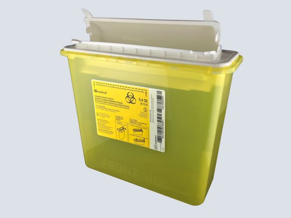 Sharps Container – Tabletop (Yellow Chemotherapy Waste) - A-1 Medical ...