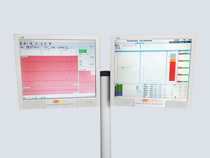 Cardiopulmonary "Stress Test" System (Schiller) - A-1 Medical Integration