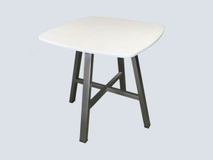 Waiting Room End Table – White “Krug Faeron” - A-1 Medical Integration
