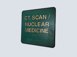 Sign (Small) - CT Scan Nuclear Medicine (6.5 x 6.5) - A-1 Medical ...