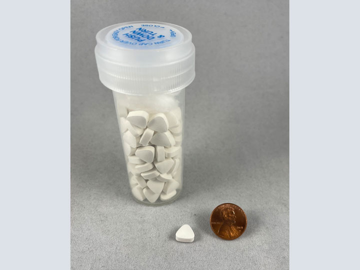 Placebo Pills – 10mm Triangle (White) - A-1 Medical Integration